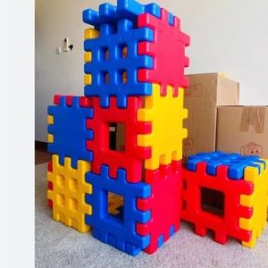 Little Tikes | Toys | Little Tikes Waffle Blocks Big 8 Pieces | Poshmark